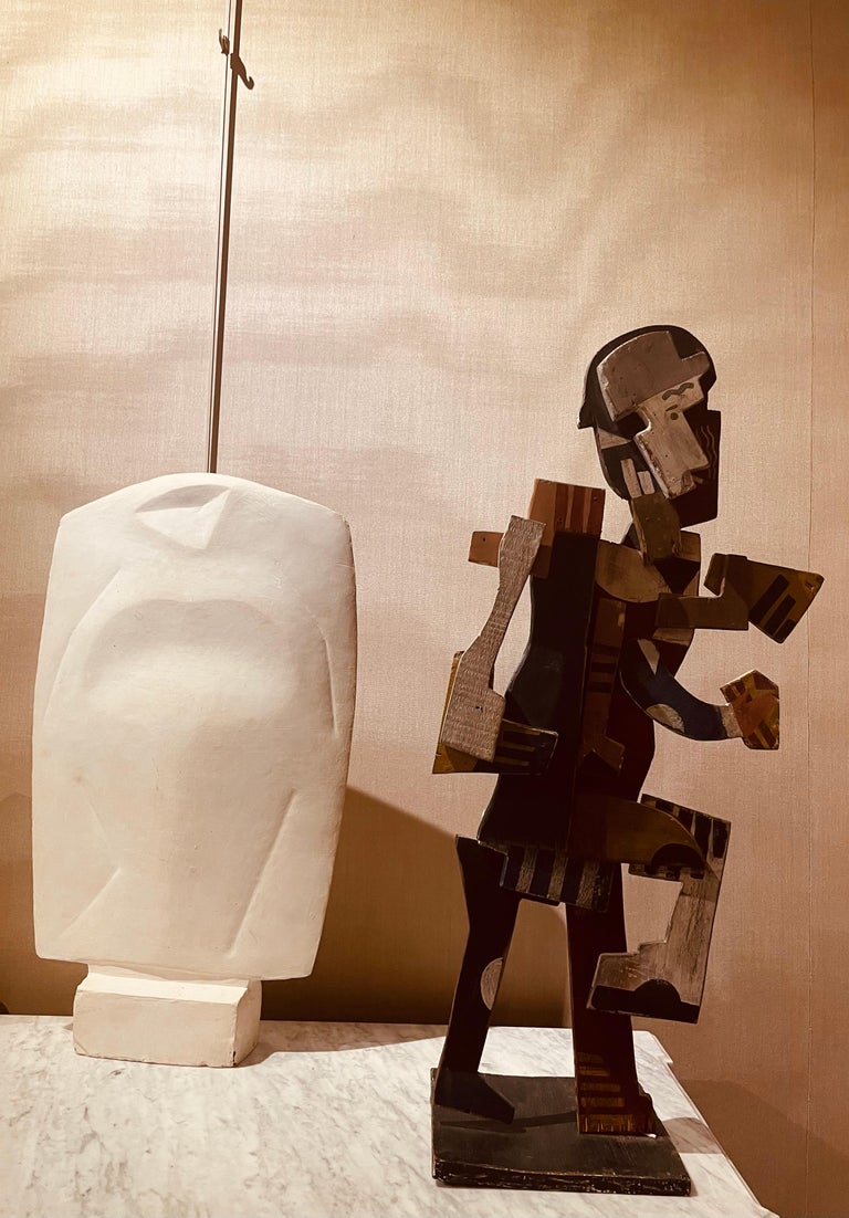 Louis MARCOUSSIS . CUBIST Assemblage ." Guillaume Apollinaire " (1914 ...