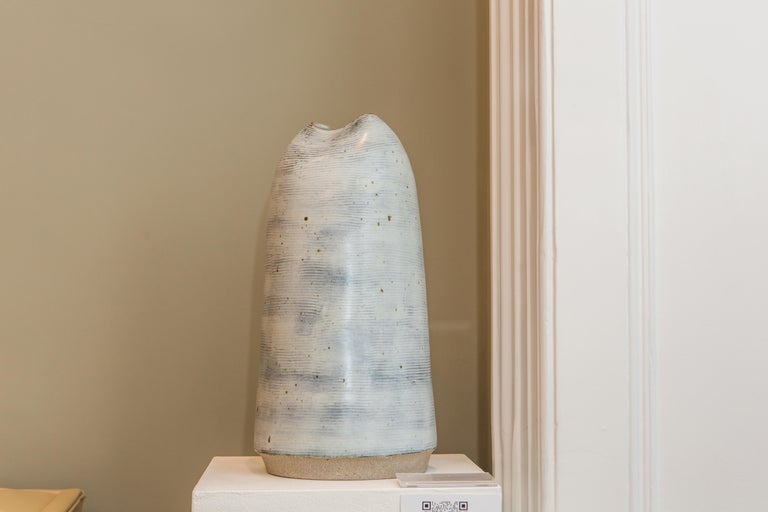 Tanya Gomez 1 - Cliff, 2020, Porcelain. Thrown on a wheel. Fired ...