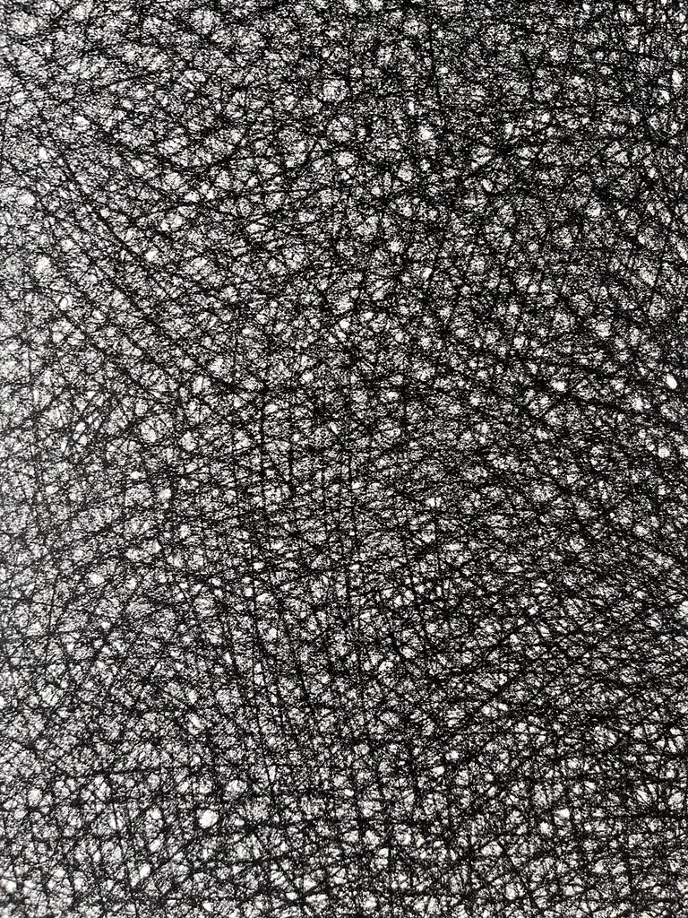 Jack Scott - 1980s "#15" Cross Hatch Abstract Charcoal Drawing ...