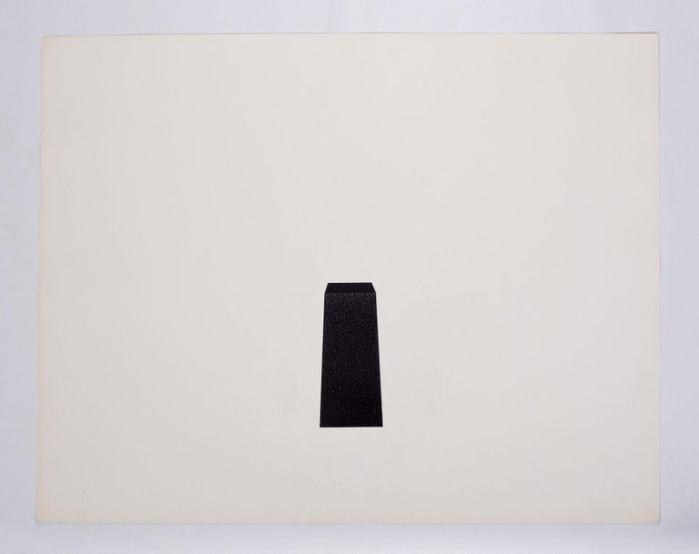 Jack Scott - 1980 "#5" Interwoven Line Abstract Charcoal Drawing Modern ...