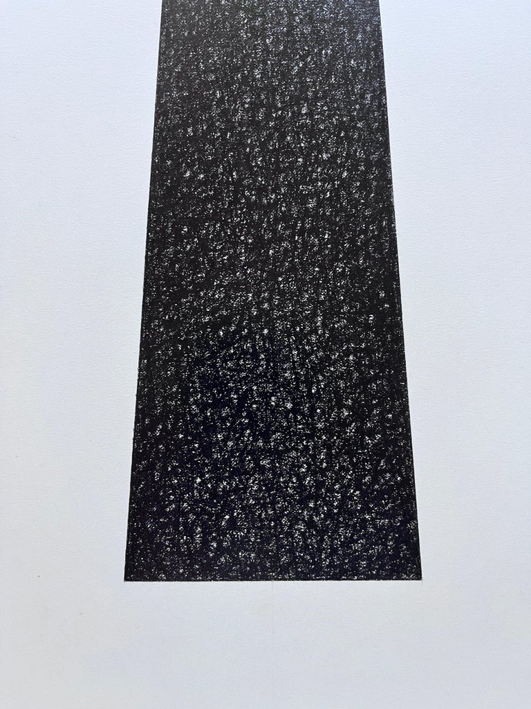 Jack Scott - 1981 "#25" Obsessive Cross-Hatch Abstract Charcoal Drawing ...