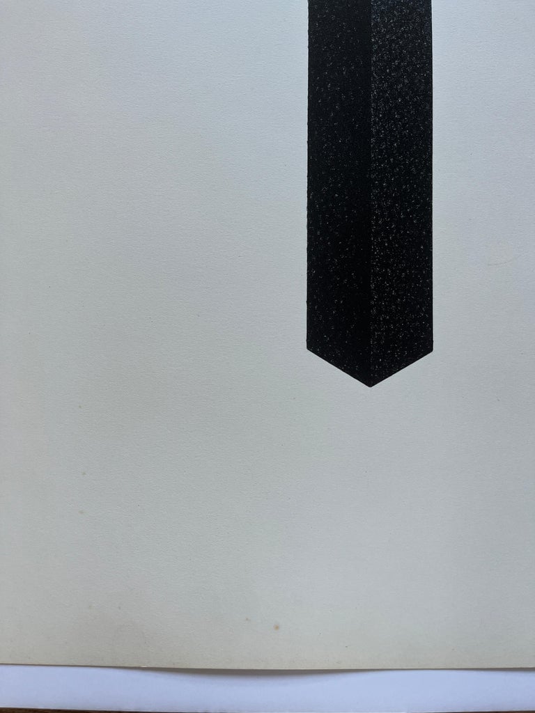 Jack Scott - 1980s "#3" Obsessive Cross-Hatch Abstract Charcoal Drawing ...