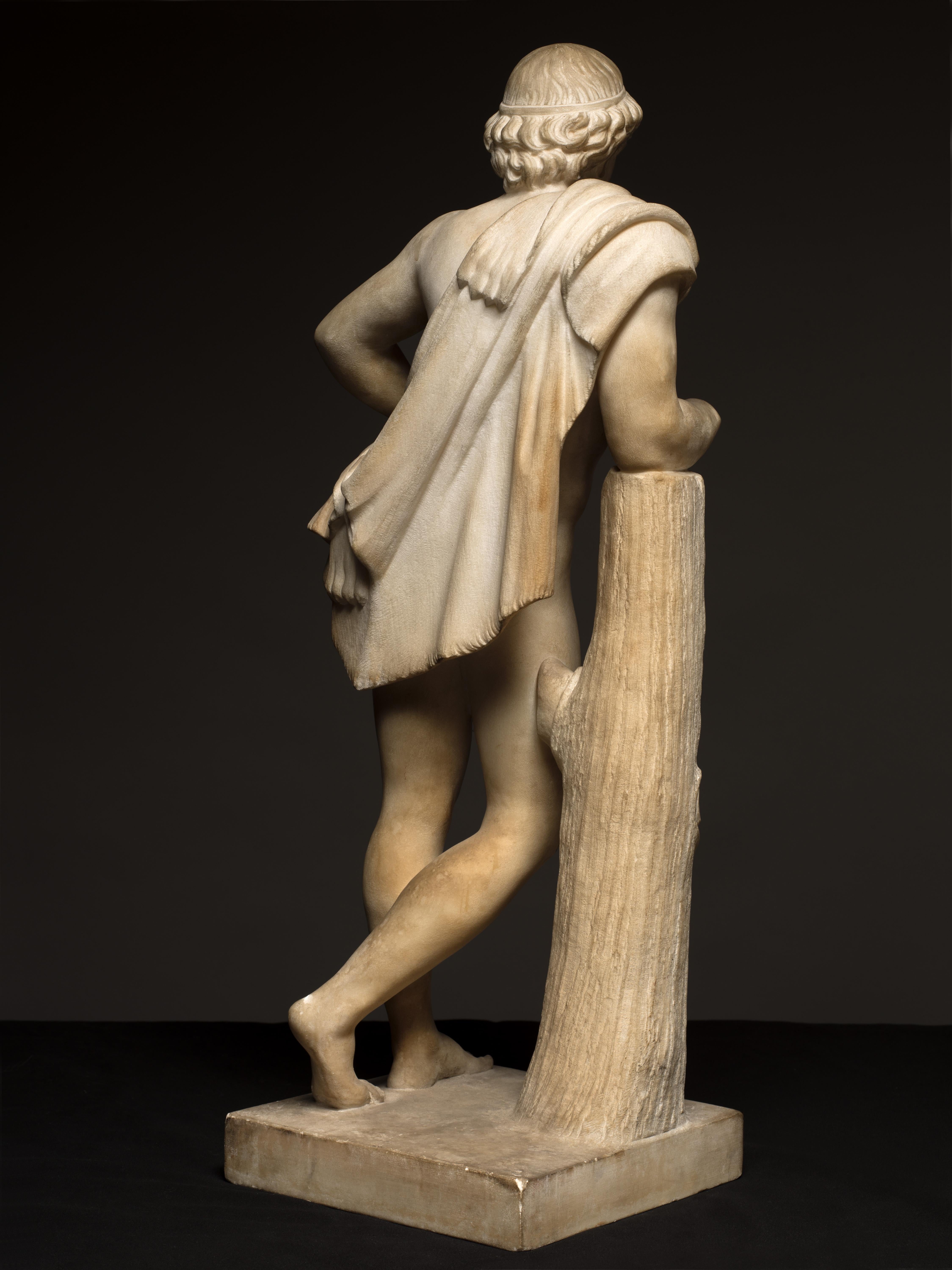 Marble Resting Satyr after Praxiteles 19th Century For Sale at 1stDibs ...