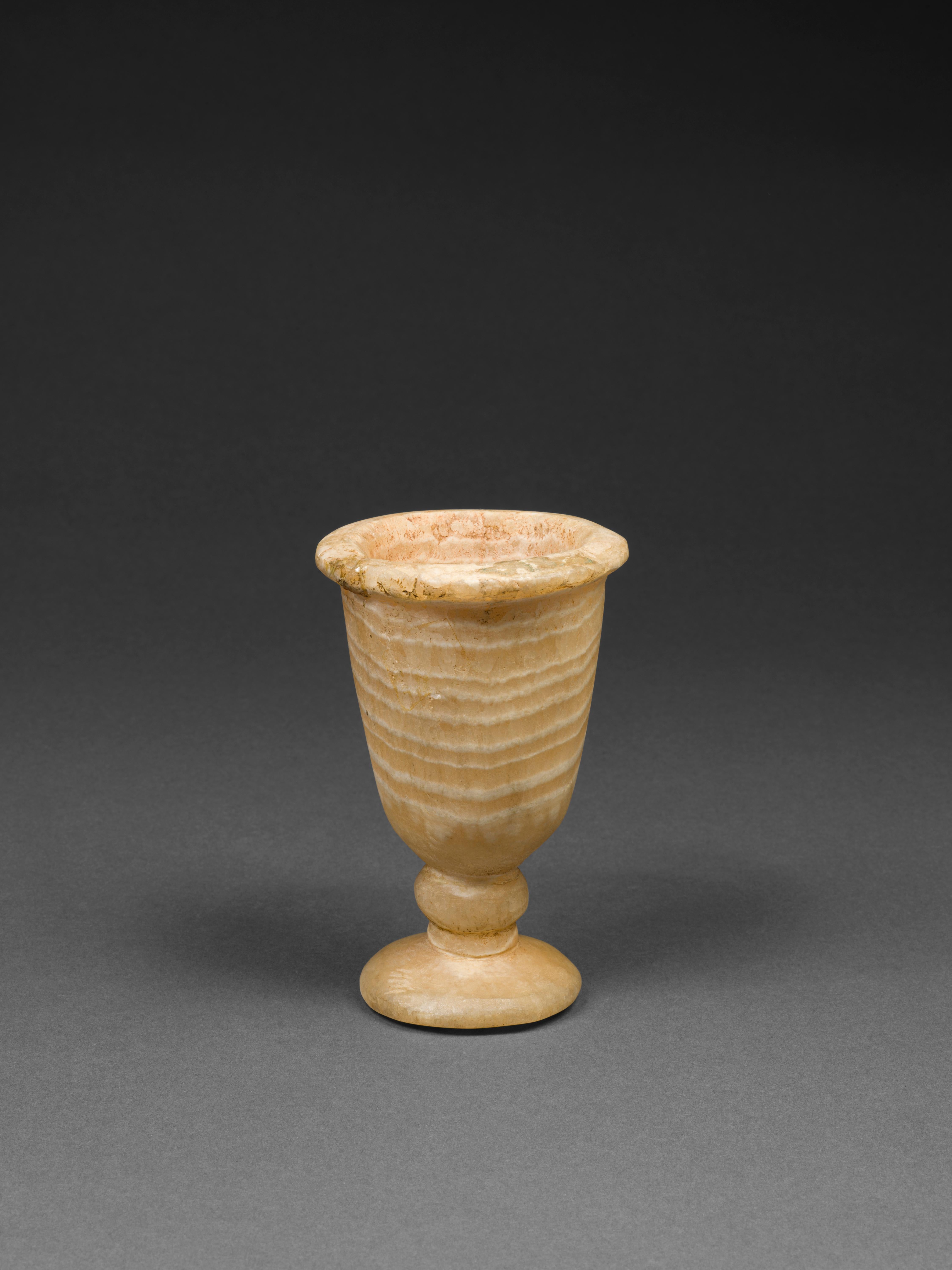 Unknown - ANCIENT EGYPTIAN BANDED ALABASTER CUP For Sale at 1stDibs ...