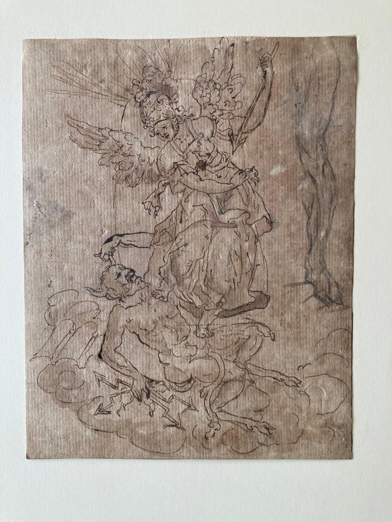 Unknown - Southern German School, Sustris, Devil and Archangel Michael ...