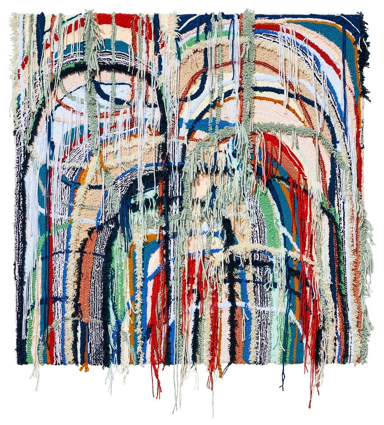 Trish Andersen - "Chances" - Contemporary Abstract Fiber Art - Tufting ...