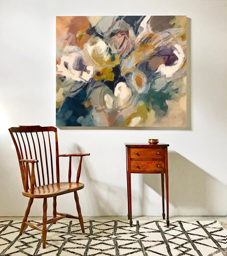Cynthia Knapp - "Interlacing Flora" - Nature-based Color Field Abstract ...