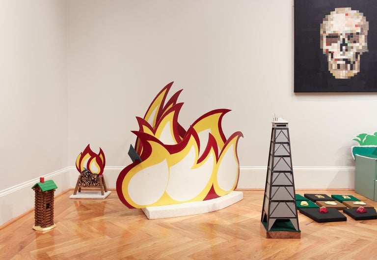 Robert Hightower - 'Rail, Telegraph and Claims Outpost' - Pop Art ...
