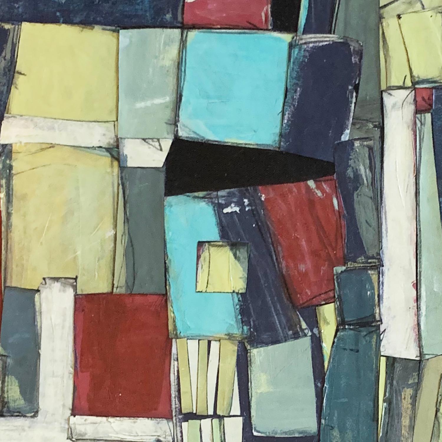 Ellen Stein 2 - "Signposts" - Contemporary Abstract Collage - Nicolas ...