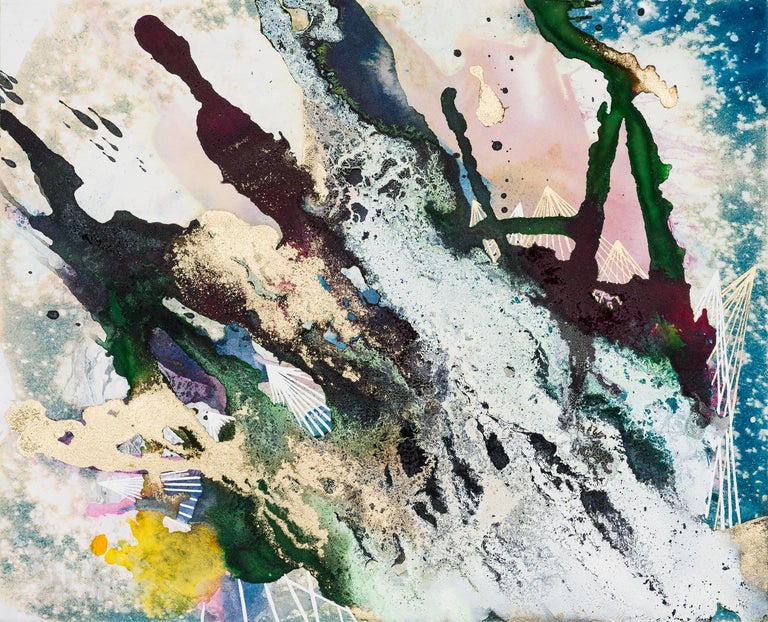 Caroline Bullock - 'Liminal (1)' - Abstrait basé sur la nature ...