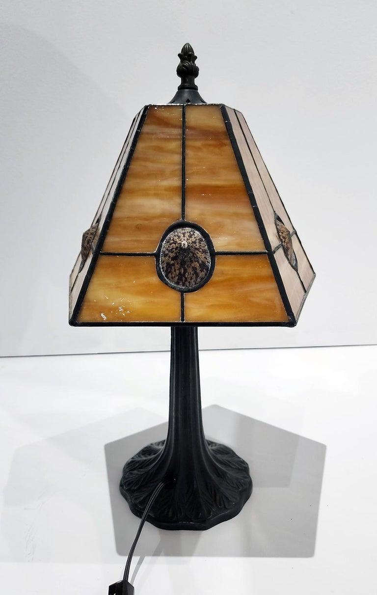 Richard Hoosin - 17-inch high signed Richard Hoosin Studio limpet shell ...