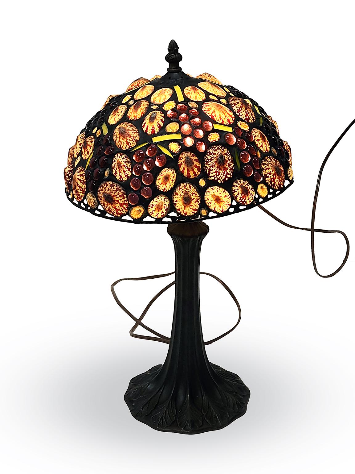 Richard Hoosin - 19-inch high signed Richard Hoosin Studio seashell ...