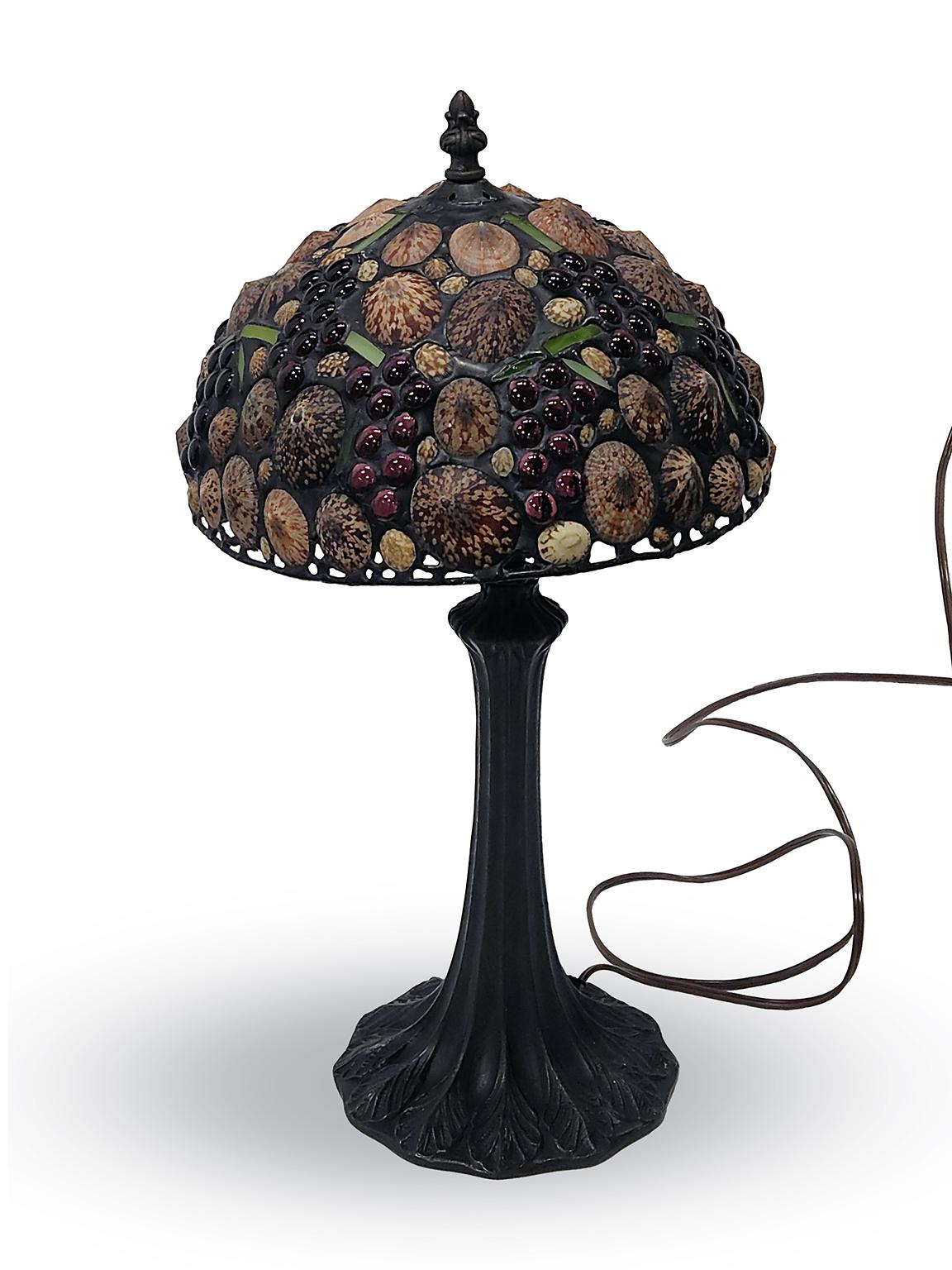 Richard Hoosin - 19-inch high signed Richard Hoosin Studio seashell ...