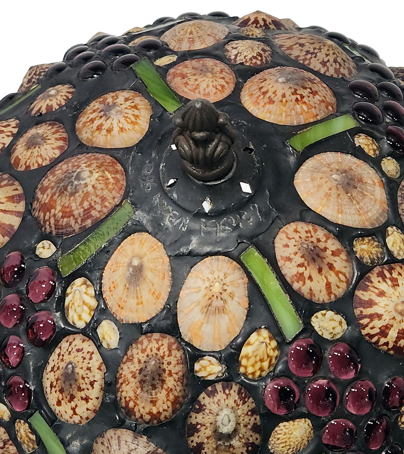 Richard Hoosin - 19-inch high signed Richard Hoosin Studio seashell ...