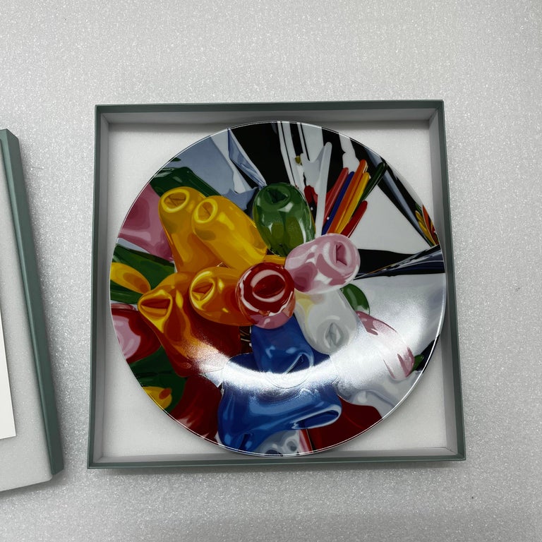 Jeff Koons - Coupe Plate (set of 3) - Jeff Koons, Art, Gift, Porcelain ...