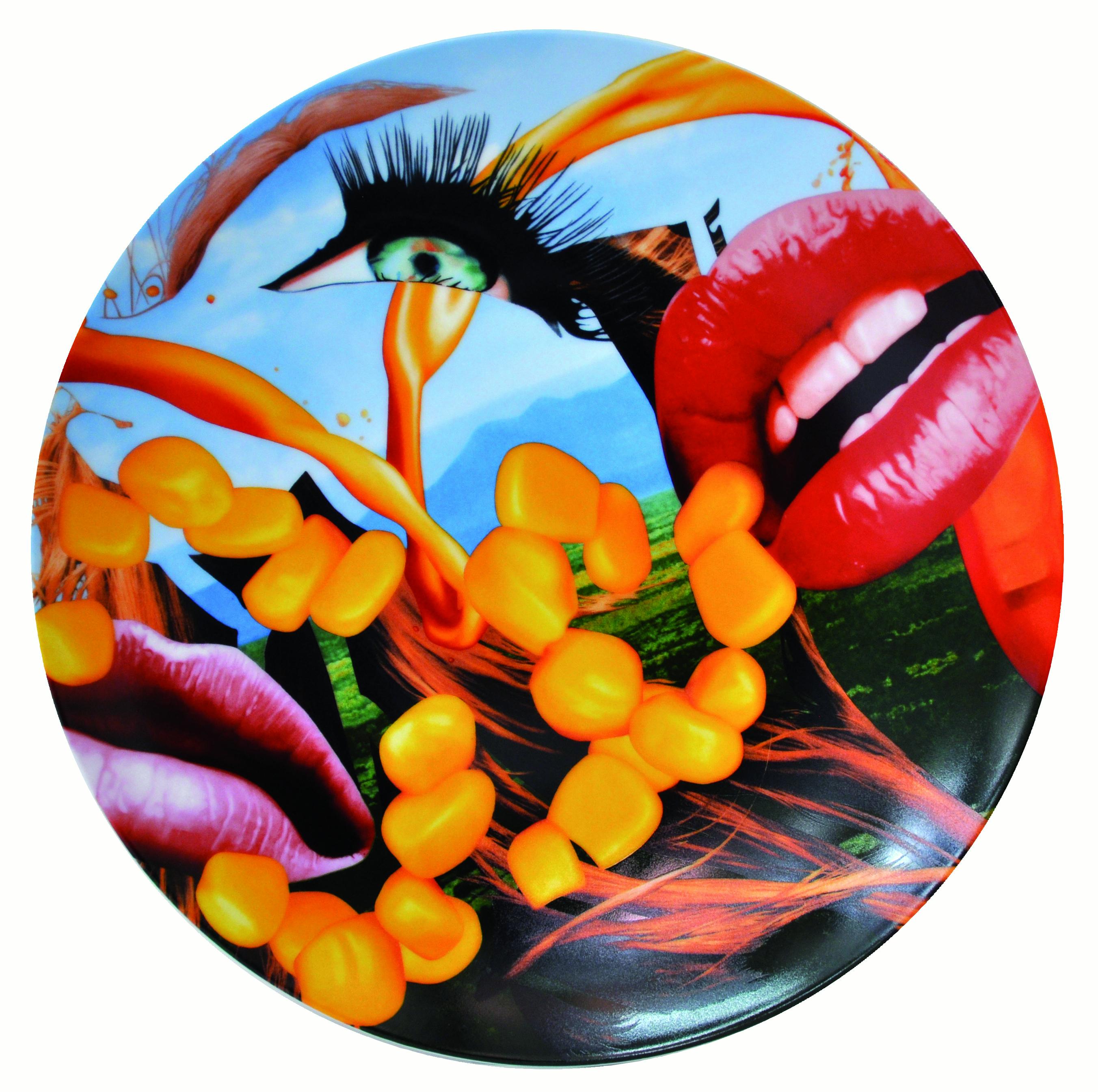 Jeff Koons - Coupe Plate (set of 3) - Jeff Koons, Art, Gift, Porcelain ...