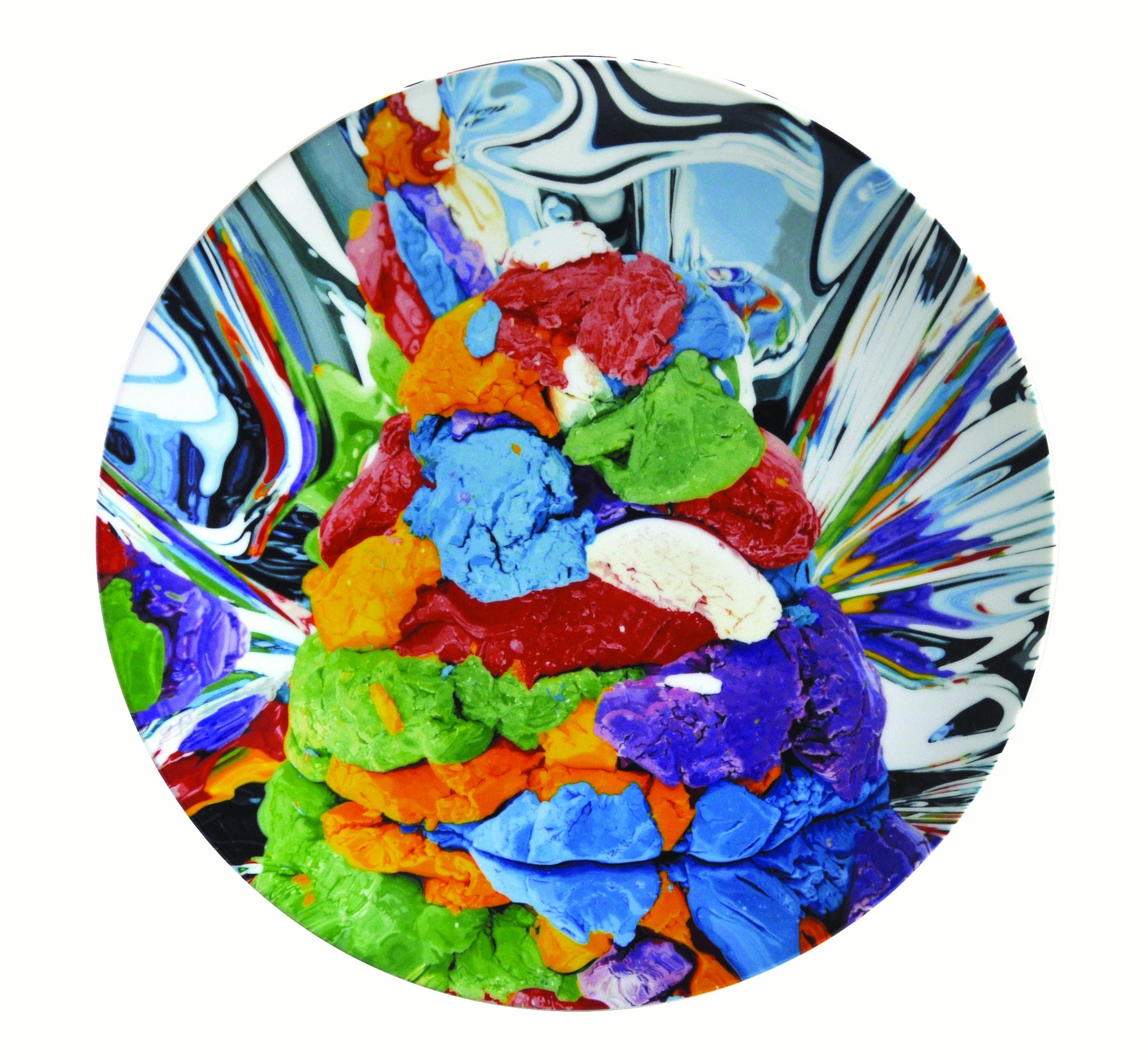 Jeff Koons - Coupe Plate (set of 3) - Jeff Koons, Art, Gift, Porcelain ...