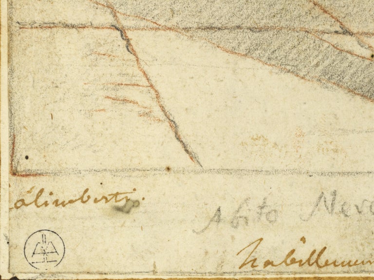 Francesco Galimberti - Costume of an envoy of Venice, a drawing by ...