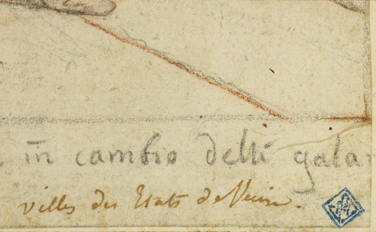 Francesco Galimberti - Costume of an envoy of Venice, a drawing by ...