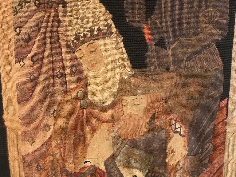 Unknown - English Pre-Raphaelite Tapestry Side Chairs For Sale at 1stDibs