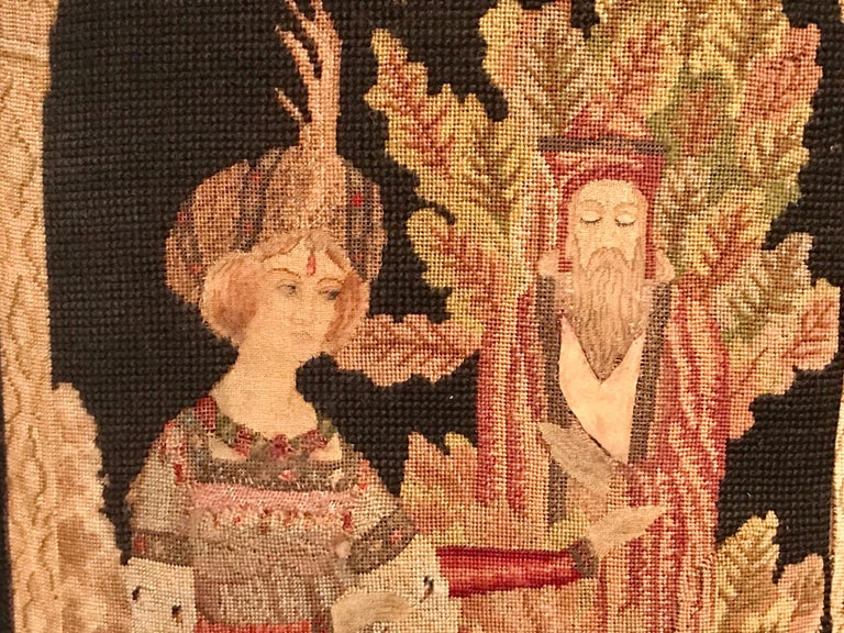 Unknown - English Pre-Raphaelite Tapestry Side Chairs For Sale at 1stDibs