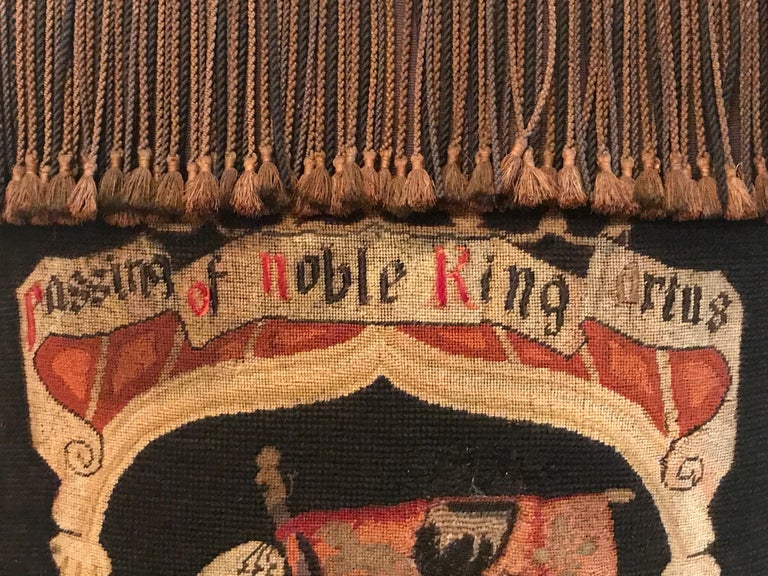 Unknown - English Pre-Raphaelite Tapestry Side Chairs For Sale at 1stDibs