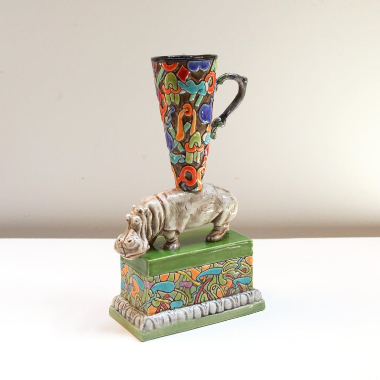 Ron Carlson - Contemporary Functional Vessel, "Big Hippo Drinking Cup ...
