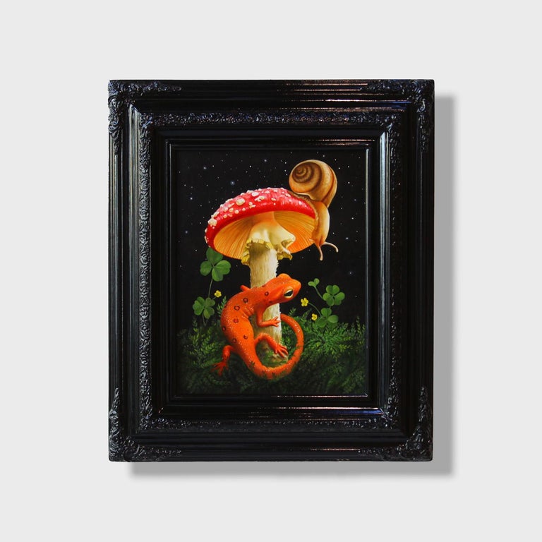 Kelley Sutphin - Magical Realistic Painting: "Hide and Seek" For Sale ...