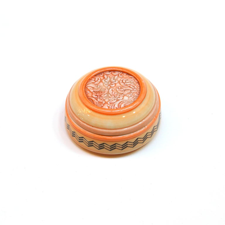 Ron Carlson - Contemporary Functional Vessel, "Mighty Mouse Lidded Jar ...