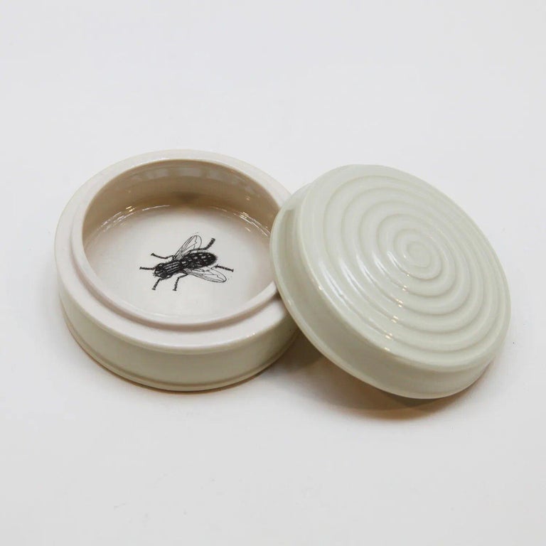 Ron Carlson - Ceramic White Functional Spiral Lidded Container For Sale ...
