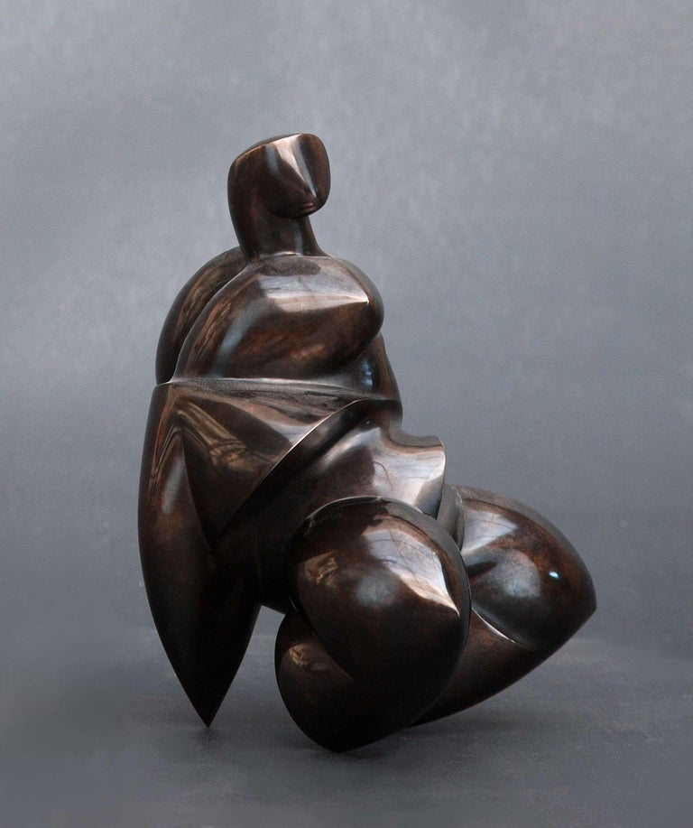 Dominique Polles - Pollès - Bronze Sculpture - Oxynamide For Sale at ...