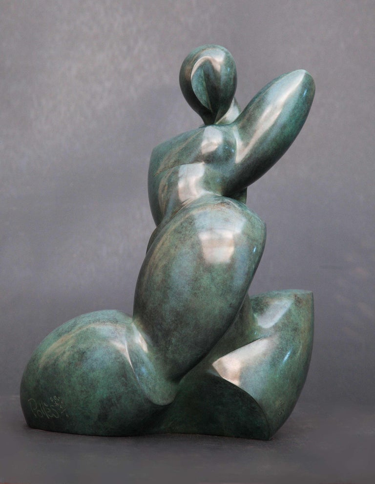 Dominique Polles - Pollès - Bronze Sculpture - Chrysis at 1stDibs