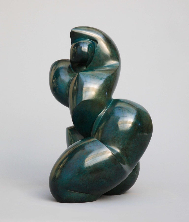 Dominique Polles - Pollès - Bronze Sculpture - Extalina For Sale at 1stDibs
