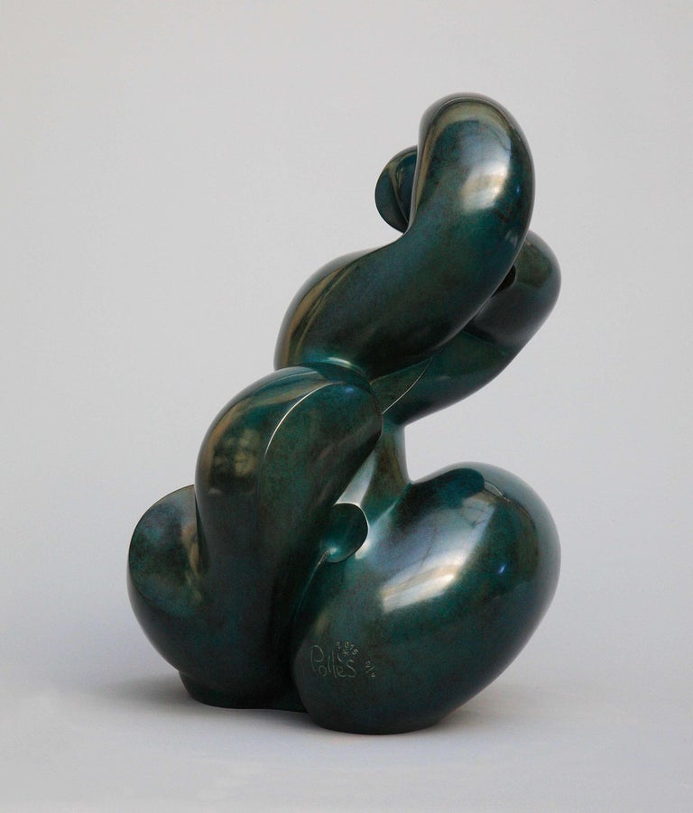 Dominique Polles - Pollès - Bronze Sculpture - Extalina For Sale at 1stDibs
