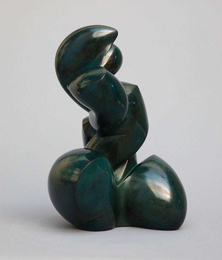 Dominique Polles - Pollès - Bronze Sculpture - Extalina For Sale at 1stDibs