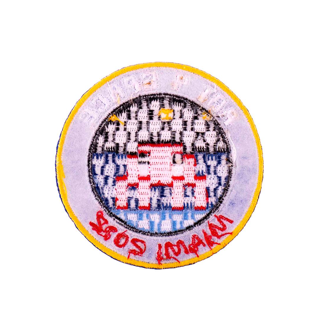 Invader - INVADER Art 4 Space Patch For Sale at 1stDibs