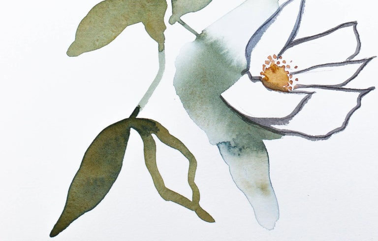 Elizabeth Becker - Cherry Blossom No. 13, Original Minimalist Floral ...