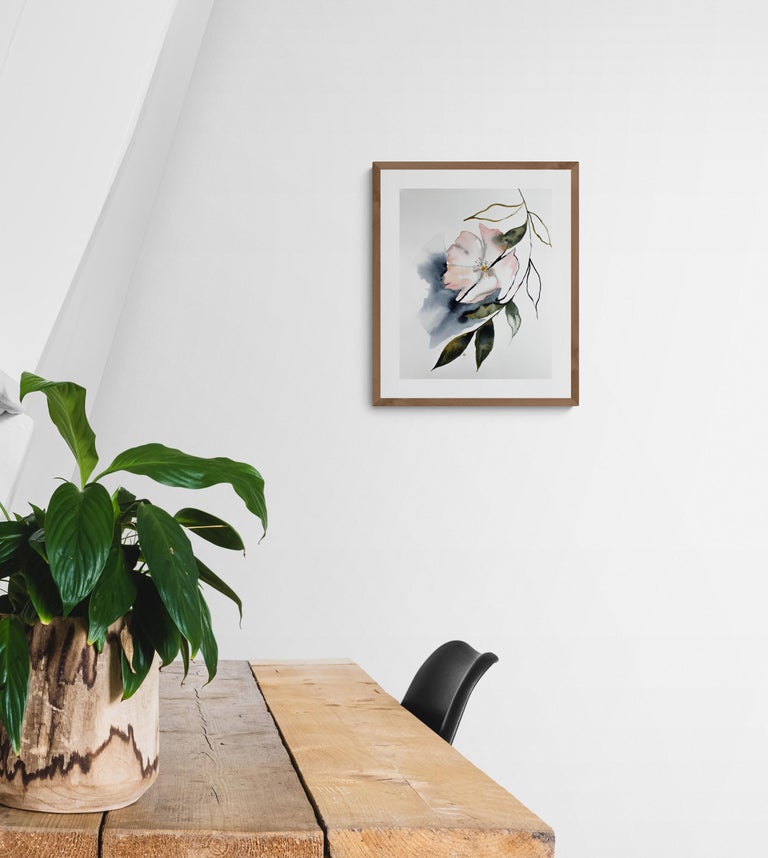 Elizabeth Becker - Cherry Blossom No. 12, Original Minimalist Floral ...