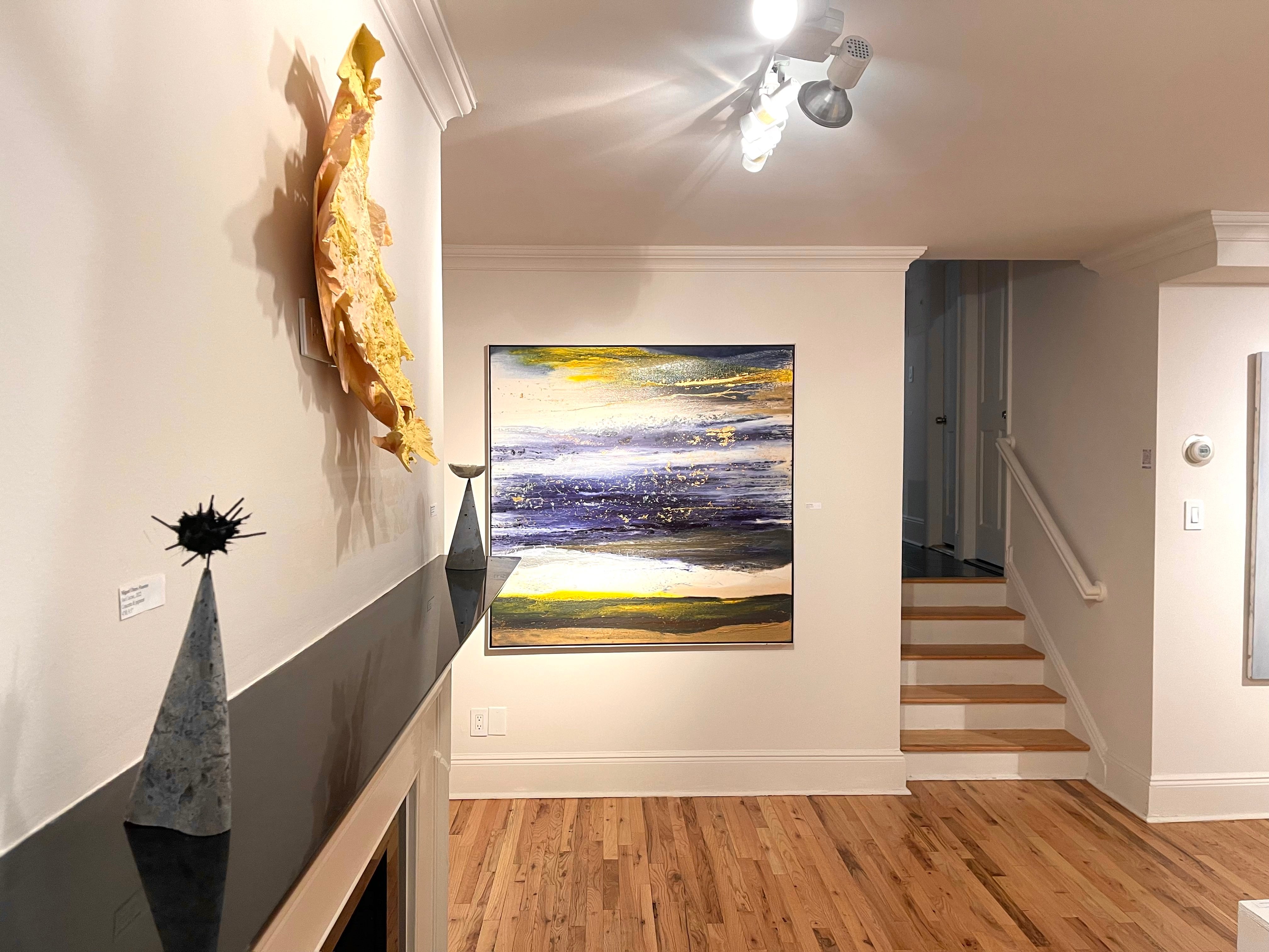 Annette Werndl - Red Hook: Contemporary Abstract Oil Painting For Sale ...