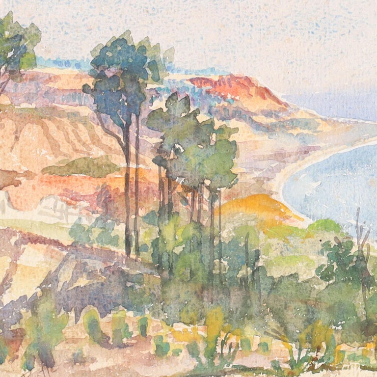 Joy Postle - Group of Three Escambia Bay Florida Watercolours by Joy ...