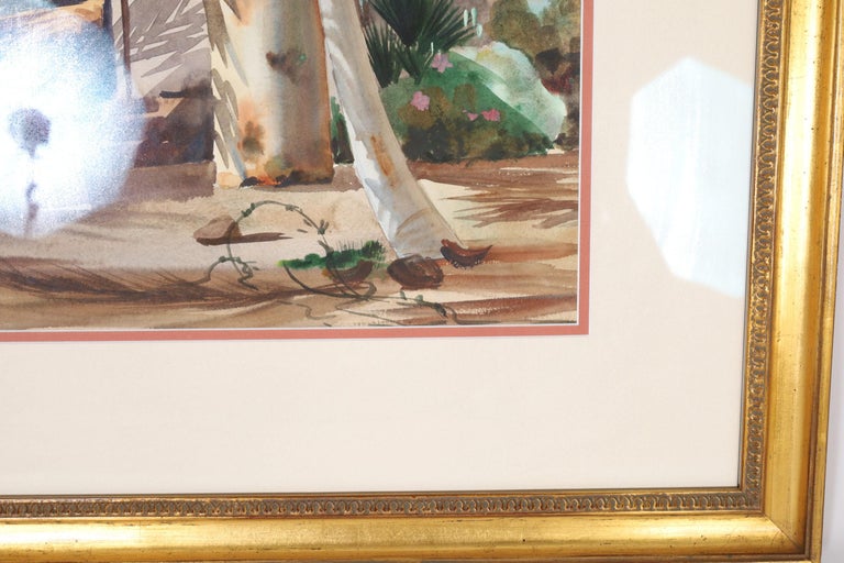 Mitchell Jamieson - Water Color of a Tropical Scene by Mitchell ...