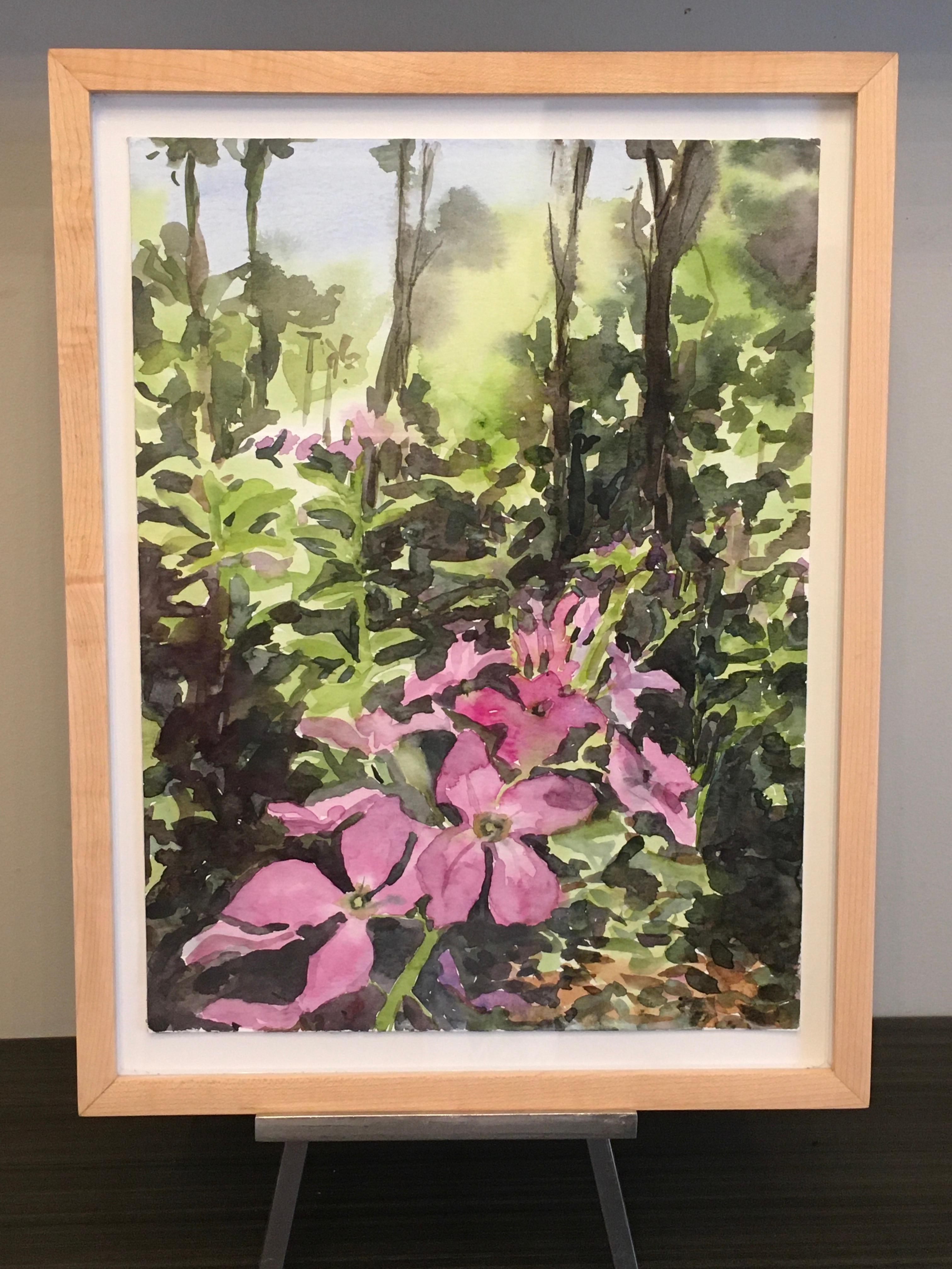 Kate Evans - Red Winter Barn at 1stDibs