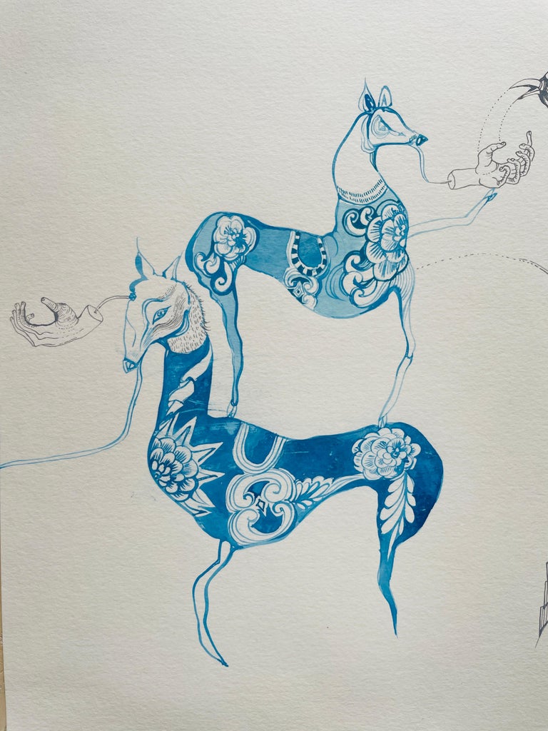 Isabel Rock - Animal Surrealist Painting Royal College of Art LGBTQ+ ...