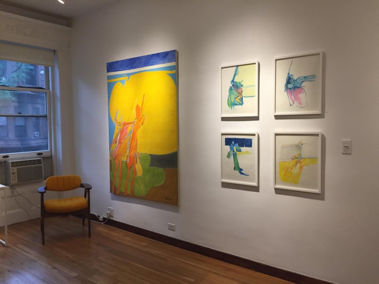 James Moore - Untitled II (multi), 1979, pastel on paper, 20 x 16 ...