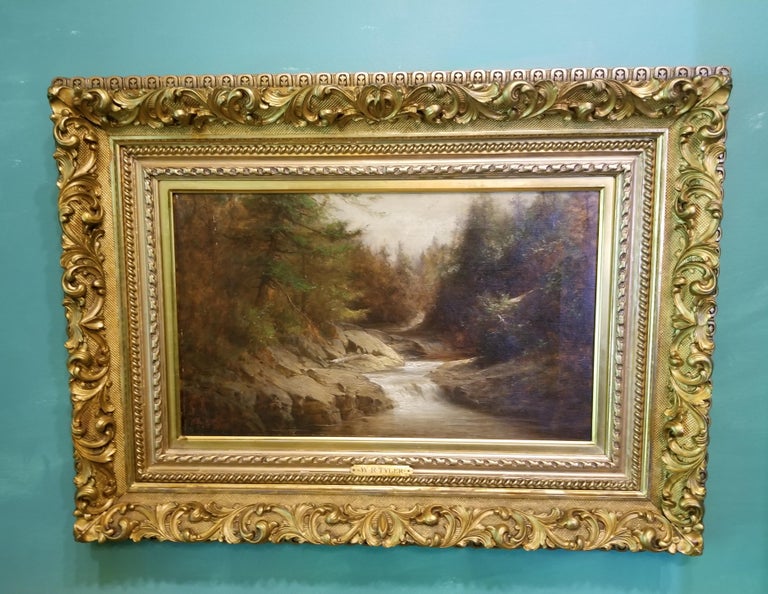 William Richardson Tyler - Woodland Stream at 1stDibs