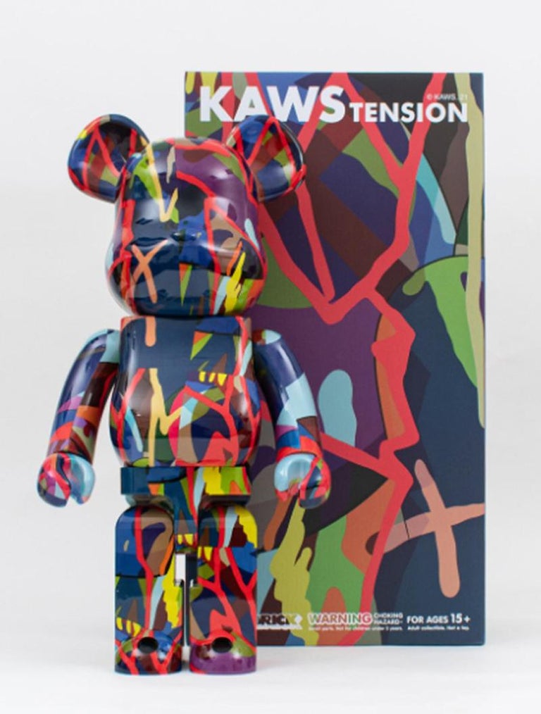 KAWS - Tension 1000% Bearbrick For Sale at 1stDibs