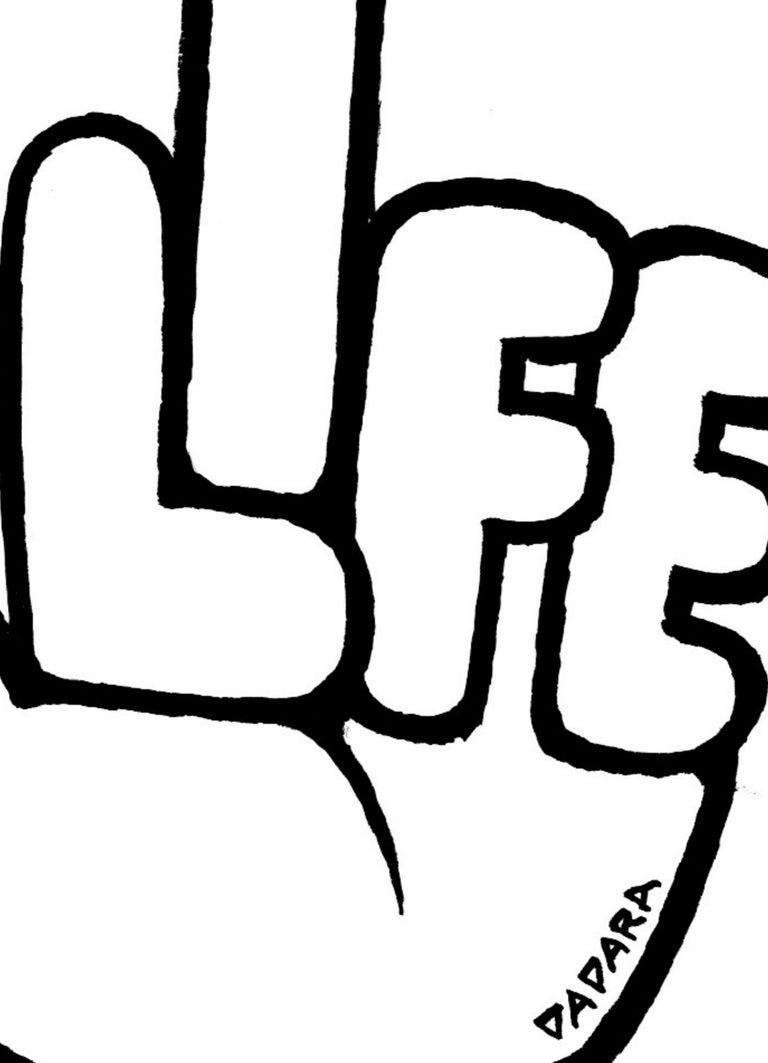 Dadara - When Life gives you the finger For Sale at 1stDibs