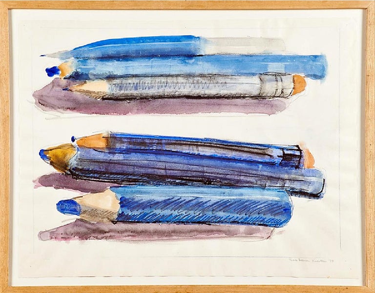 Grace Knowlton - Untitled (Colored Pencils) For Sale at 1stDibs