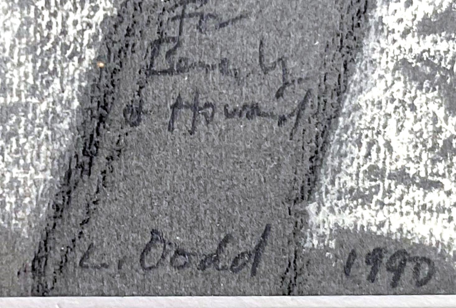 Lois Dodd - Untitled Landscape painting by celebrated female artist ...