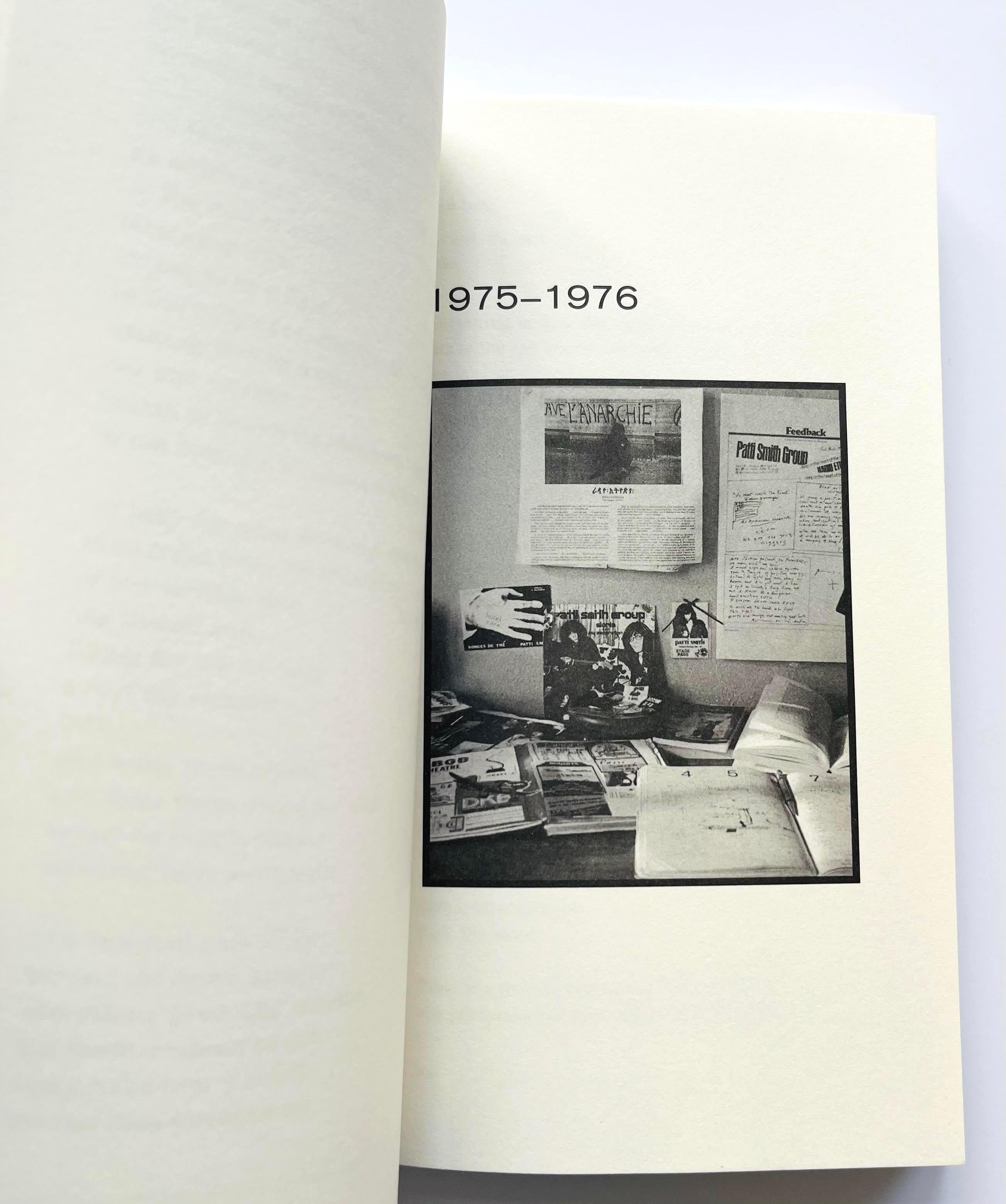 Patti Smith - Early Work 1970-1979 (Hand signed book) For Sale at 1stDibs